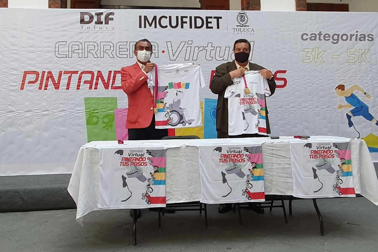Invitan IMCUFIDET y DIF Toluca a la Carrera Virtual “Pintando tus Pasos” – 2 Minutos